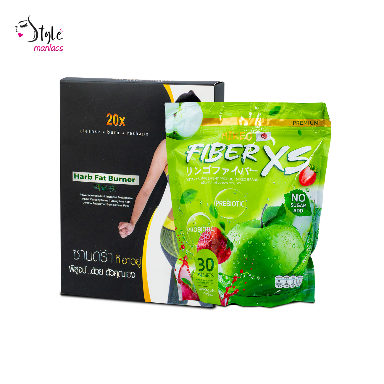 20X Slimming Capsule & Fiber XS Slimming Juice Combo – Style Maniacs